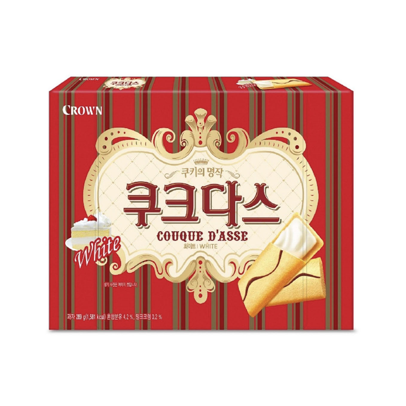 크라운 쿠크다스 화이트 289gcoque dasse (white) - 국제마켓 | KUKJE Market